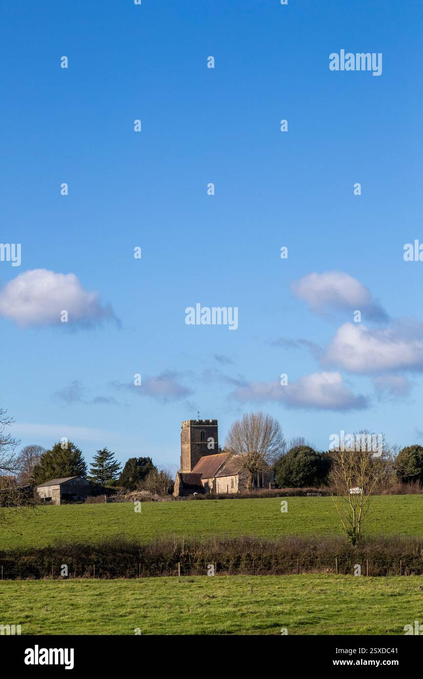 St Andrew's church, Awre stands on the highest ground of the Awre ...