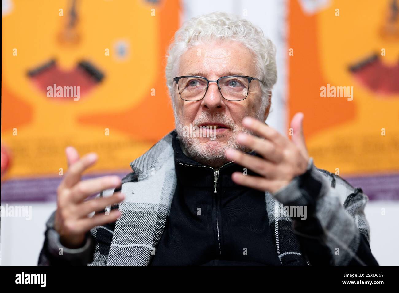 Andre Heller at a press conference to mark the launch of the show "Remassuri" on Thursday ...