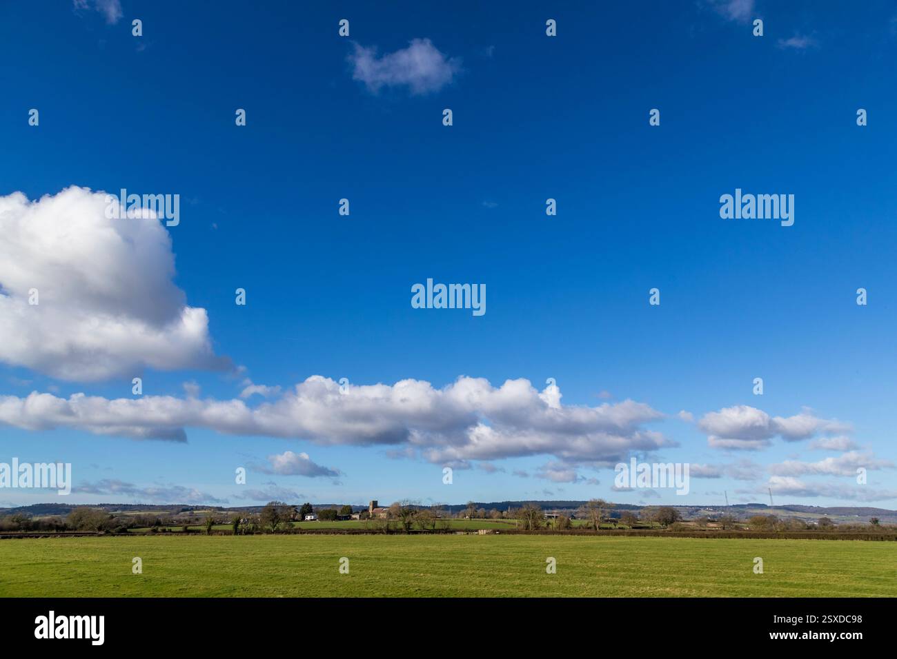 St Andrew's church, Awre stands on the highest ground of the Awre ...
