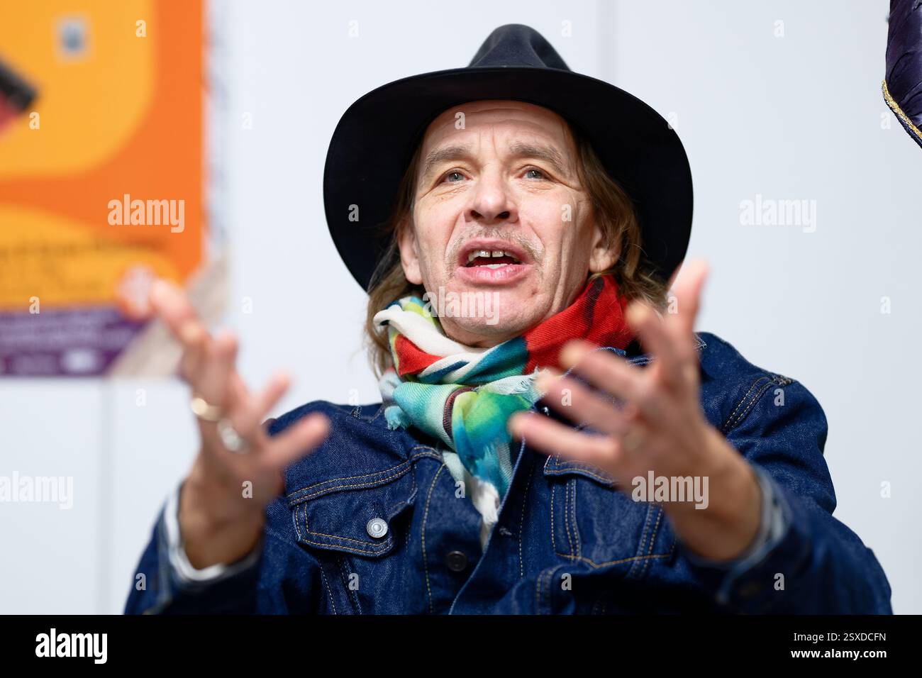 Ernst Molden at a press conference to mark the launch of the show ...