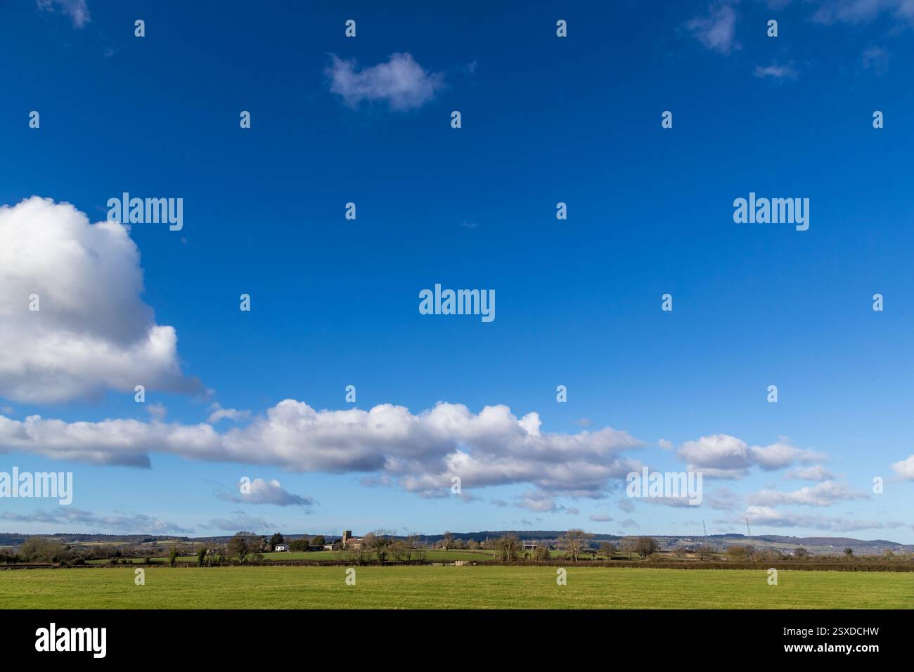 St Andrew's church, Awre stands on the highest ground of the Awre ...