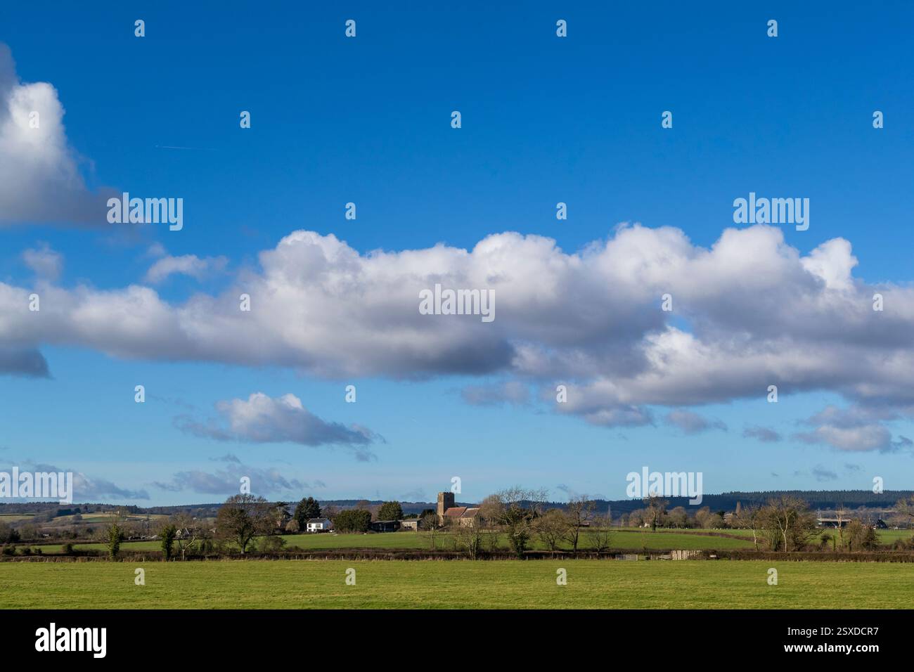 St Andrew's church, Awre stands on the highest ground of the Awre ...