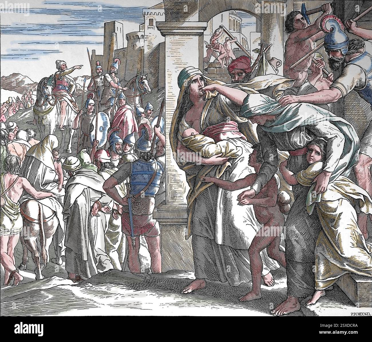 Assyrian siege of jerusalem hi-res stock photography and images - Alamy