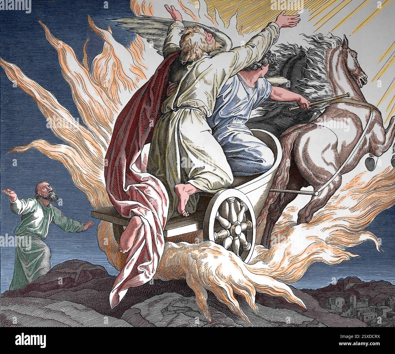 Elijah Bible Painting