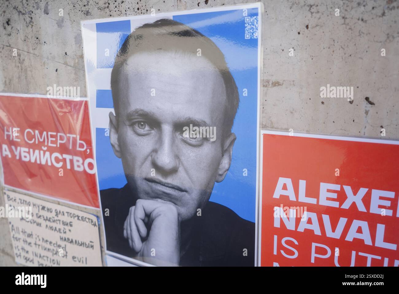 Adelaide, Australia 24 February 2025. A shrine in Adelaide to honour ...