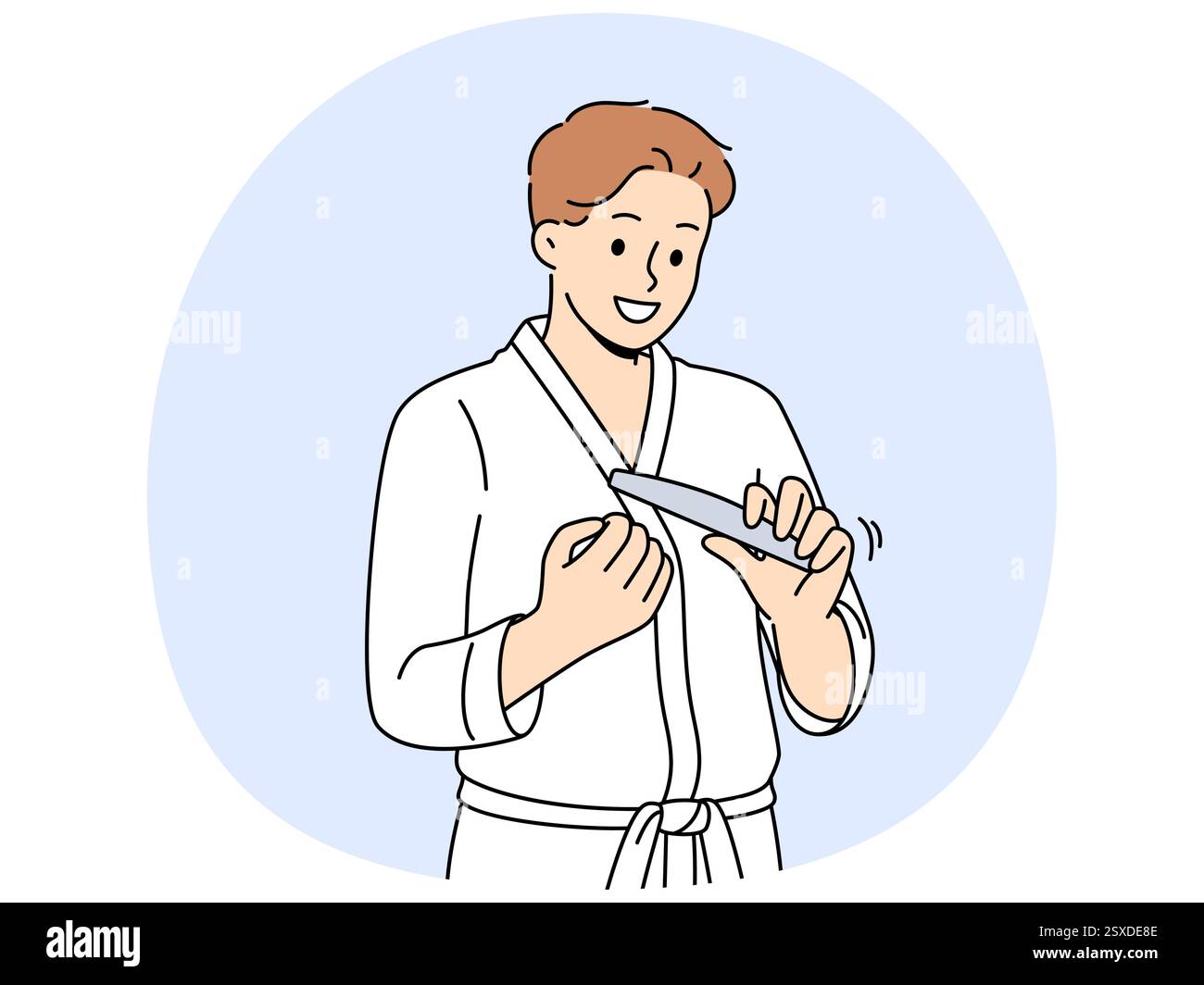 Hygiene skincare concept young Stock Vector Images - Alamy