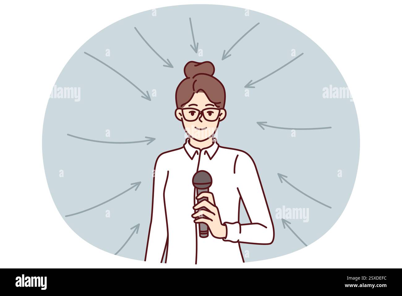 Motivating team coach Stock Vector Images - Alamy