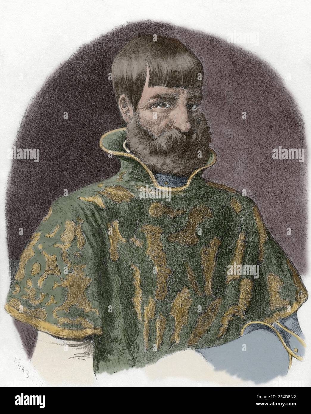Juan Ponce de Leon (1460-1521). Spanish explorer and conquistador ...