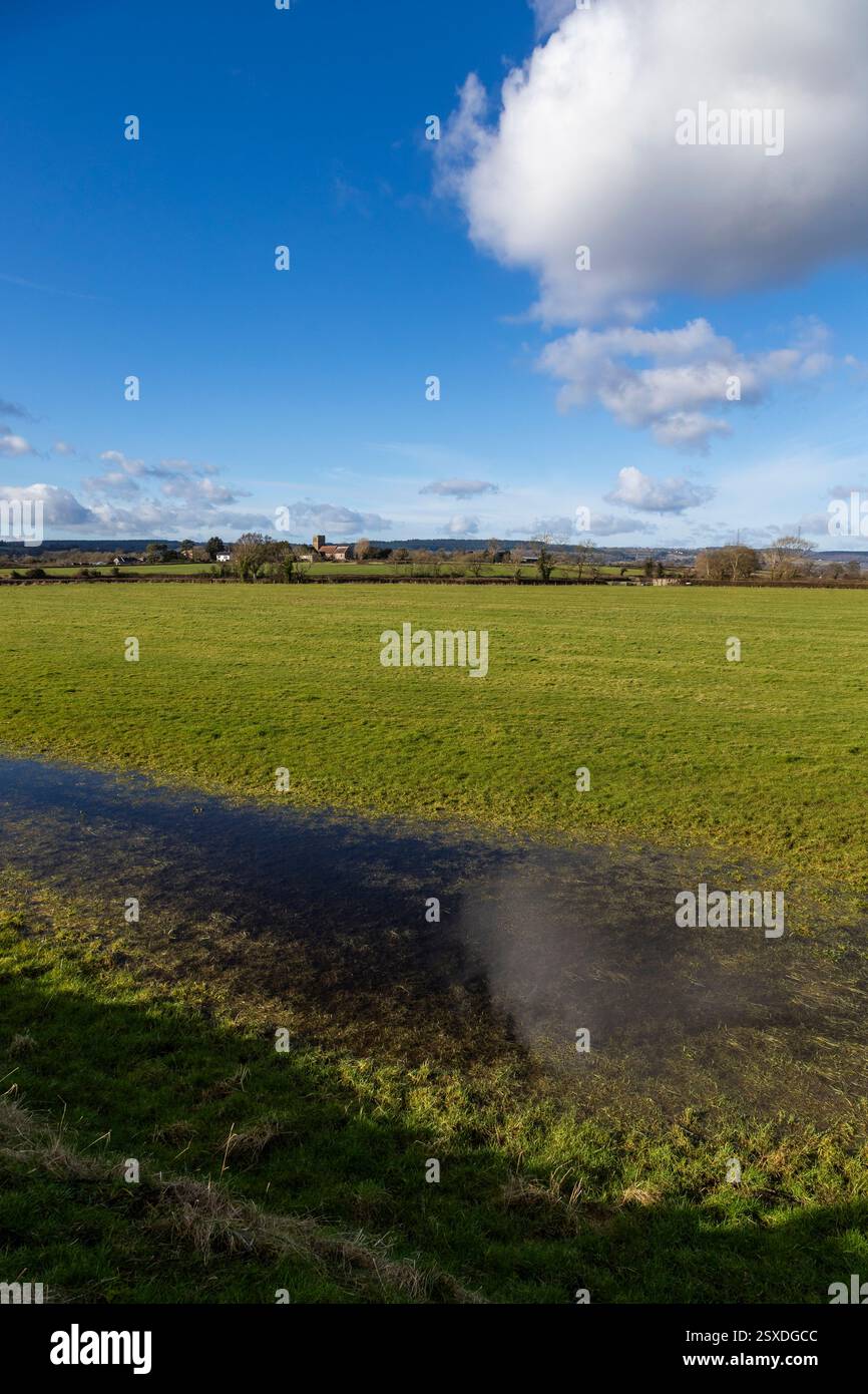 St Andrew's church, Awre stands on the highest ground of the Awre ...