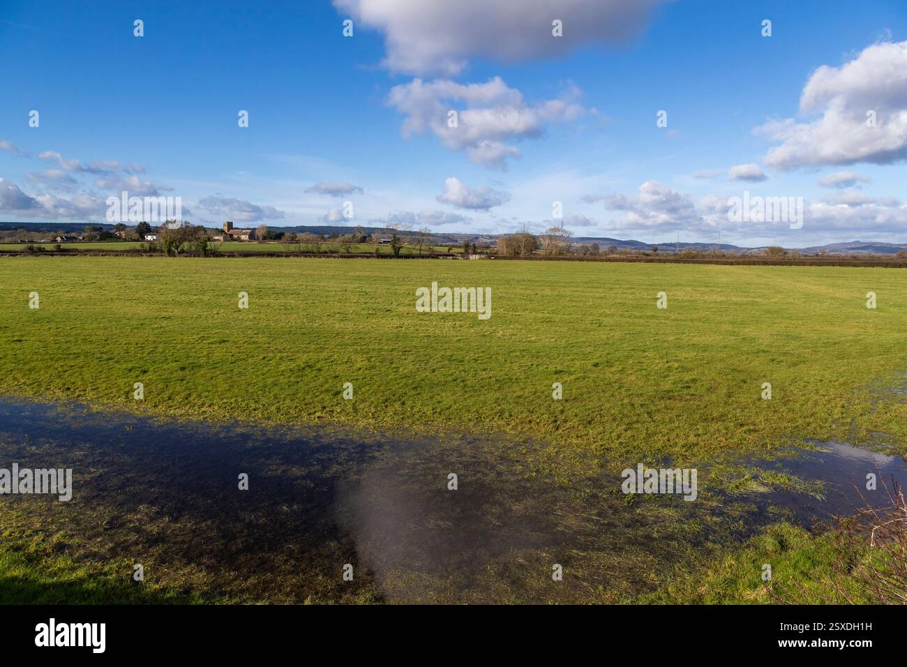 St Andrew's church, Awre stands on the highest ground of the Awre ...