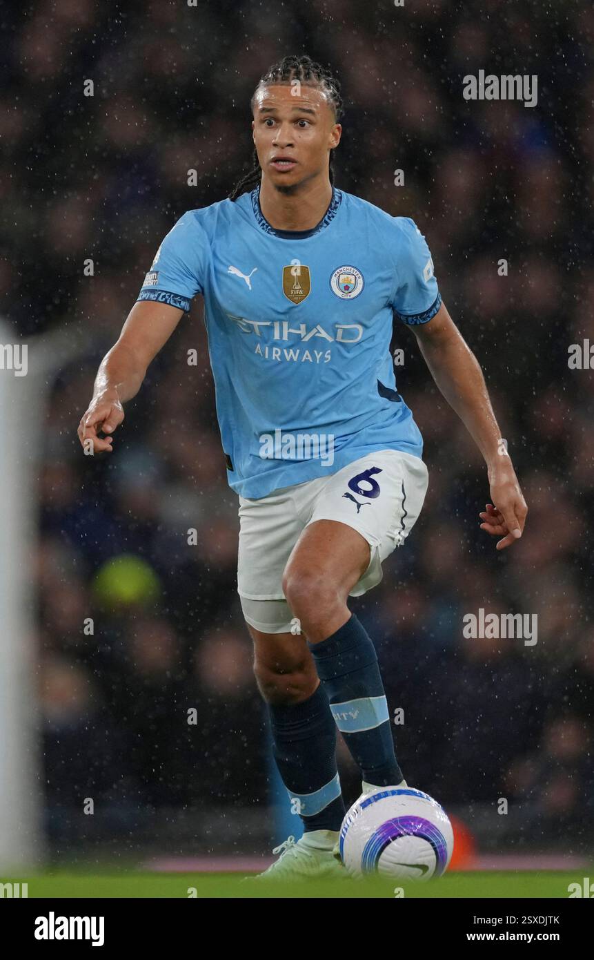 Manchester City's Nathan Ake during the English Premier League soccer ...