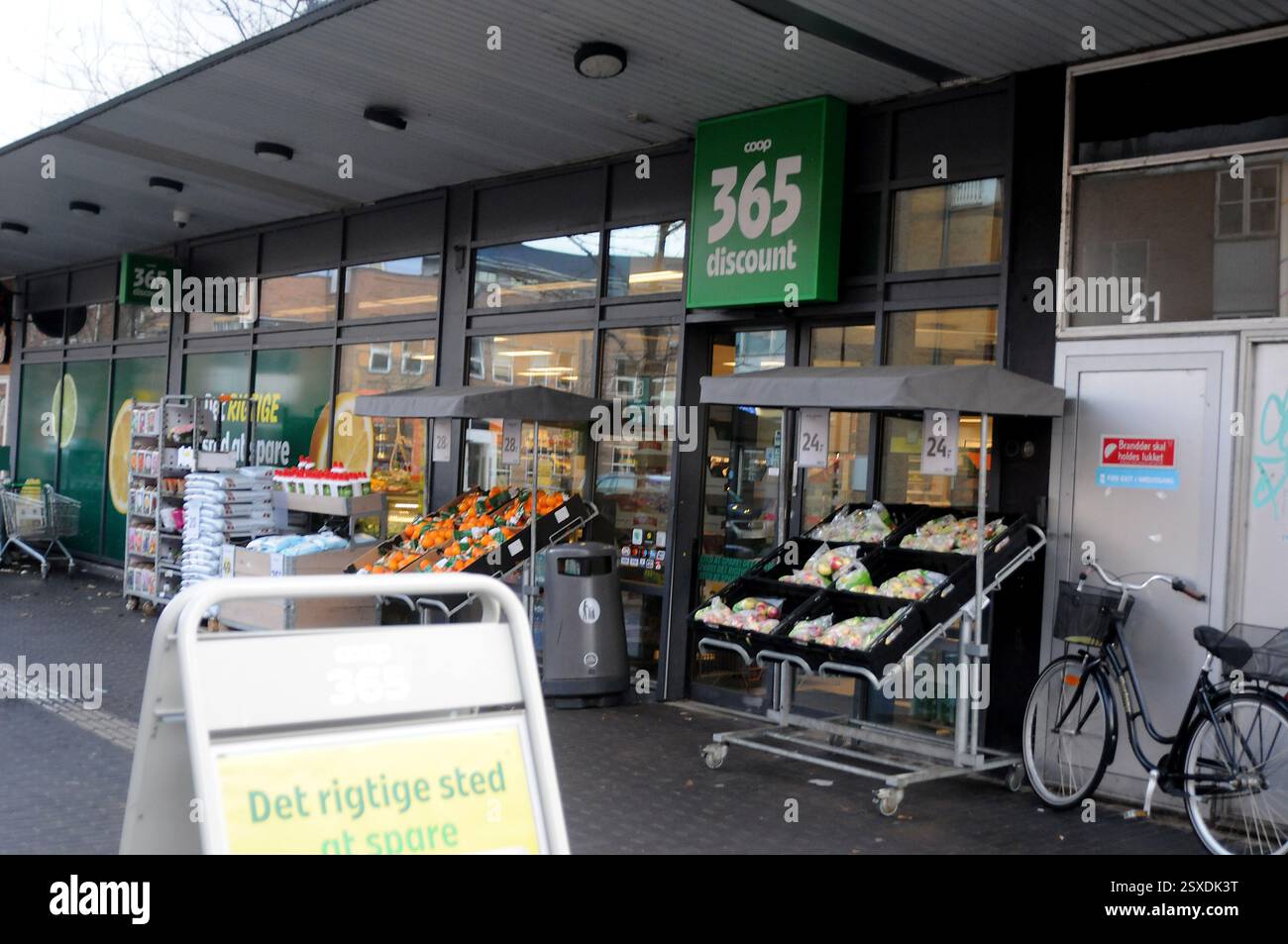 Copenhagen, Denmark /24 february 2025(coop 365 dIscpunt grocery store ...