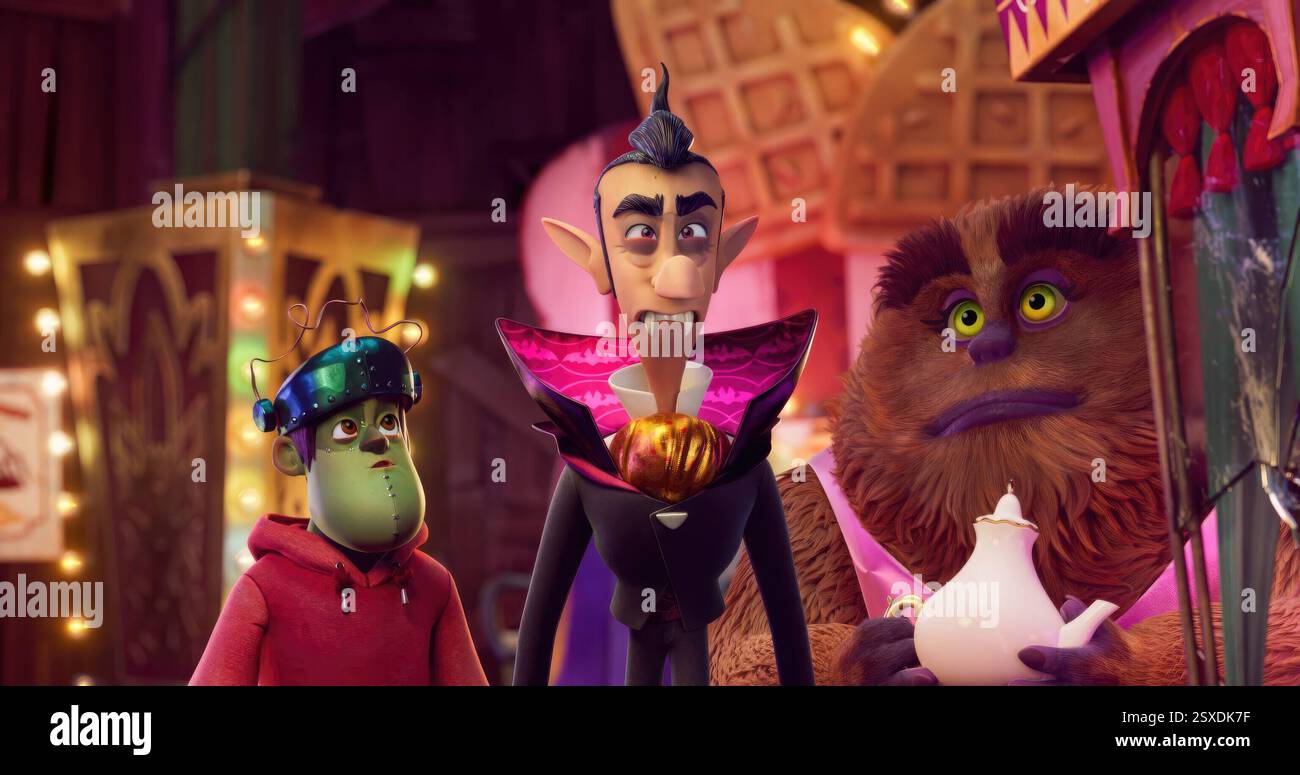 ELLI AND THE GHOSTLY GHOST TRAIN (2024), directed by JESPER MOLLER and PIET DE RYCKER. Credit ...