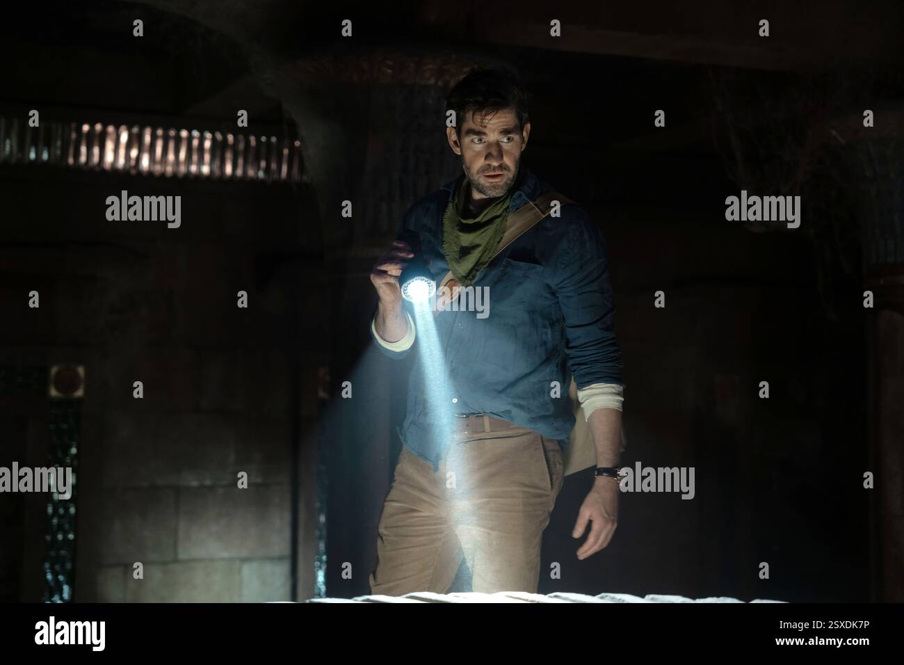 JOHN KRASINSKI in FOUNTAIN OF YOUTH (2025), directed by GUY RITCHIE ...