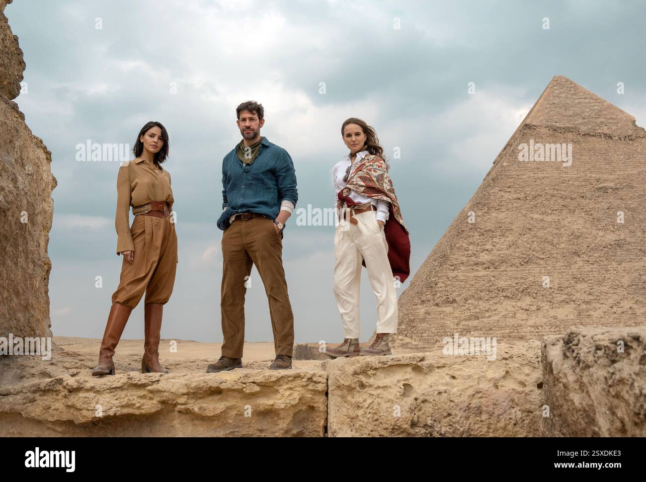 NATALIE PORTMAN, JOHN KRASINSKI and EIZA GONZALEZ in FOUNTAIN OF YOUTH ...