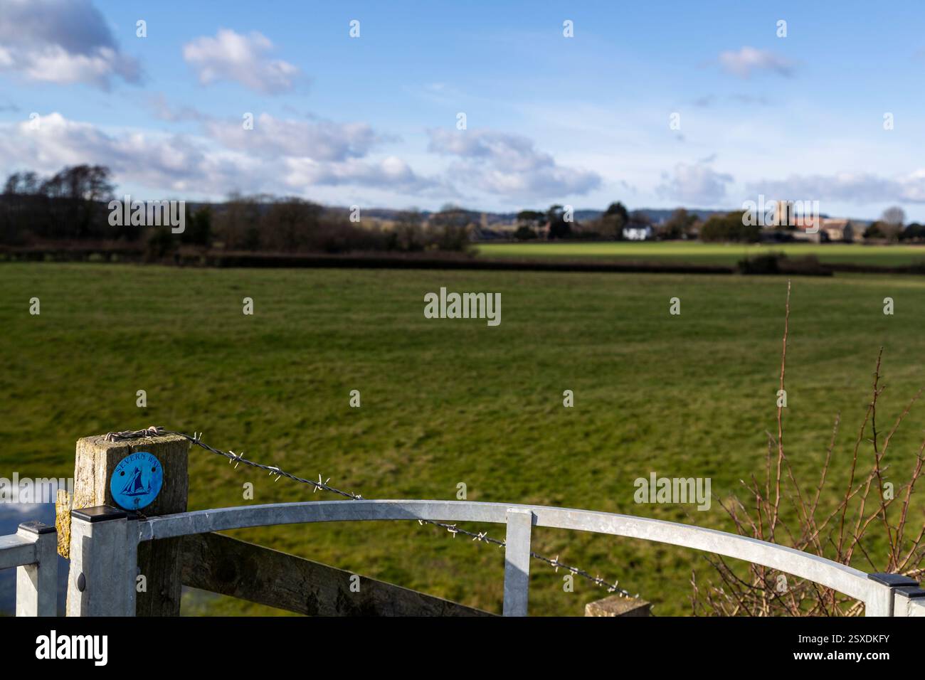 St Andrew's church, Awre stands on the highest ground of the Awre ...