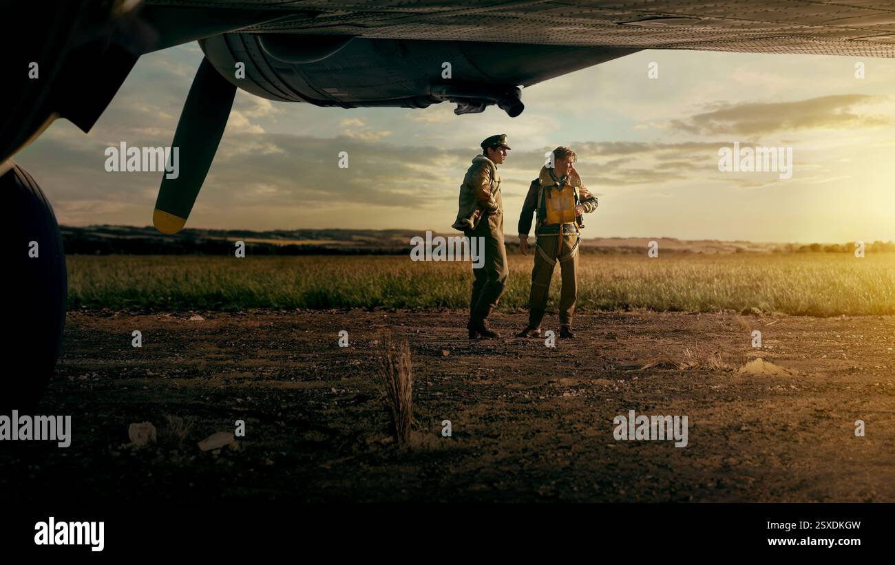 MASTERS OF THE AIR (2024), directed by RYAN FLECK, CARY JOJI FUKUNAGA ...