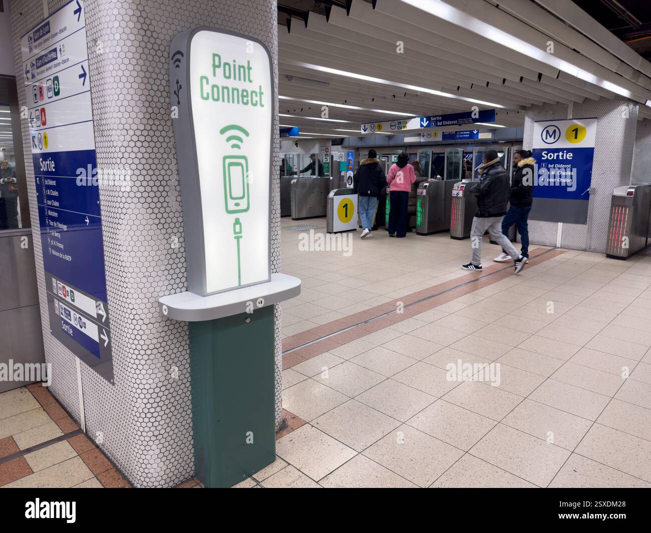 New hub improves traveler experience at urban transit station Stock ...