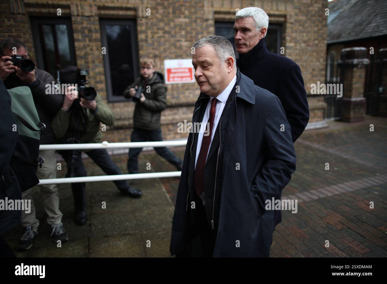 Chester, UK. 24th Feb, 2025. Mike Amesbury Sentencing. Chester Crown ...