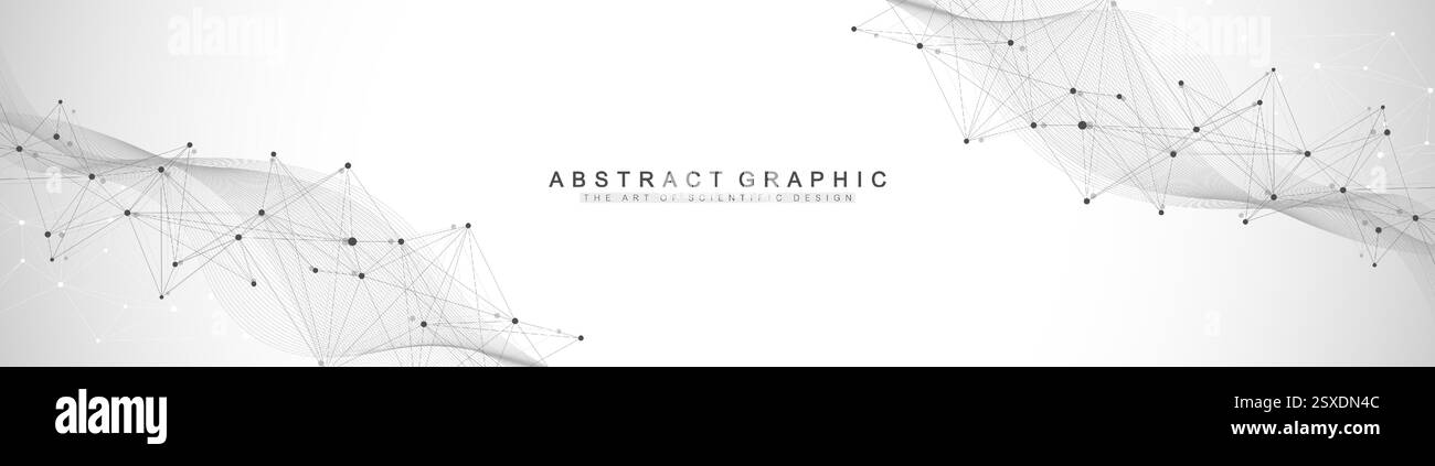 Global network connection banner design template idea. Header social ...