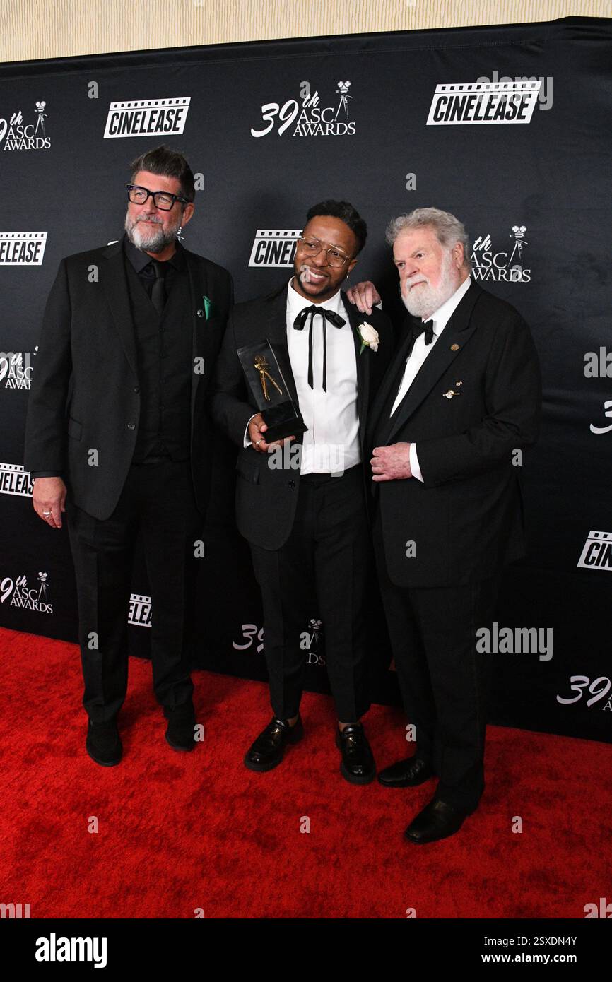 Beverly Hills, California, USA 23rd February 2025 (L-R) Cinematographer ...