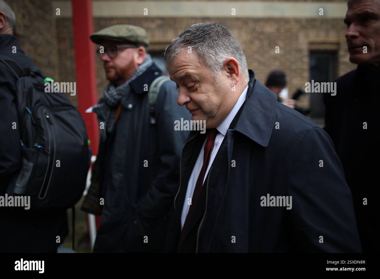 Chester, UK. 24th Feb, 2025. Mike Amesbury Sentencing. Chester Crown ...