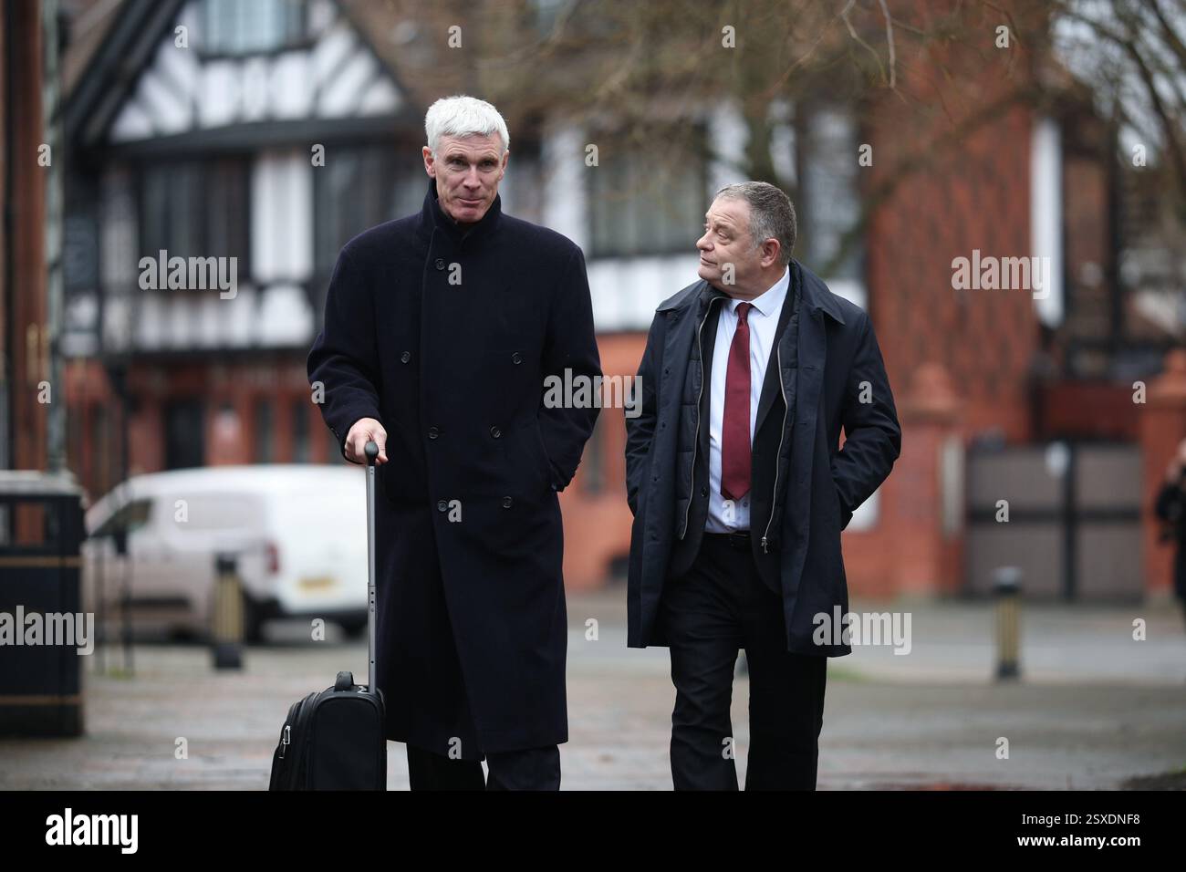 Chester, UK. 24th Feb, 2025. Mike Amesbury Sentencing. Chester Crown ...