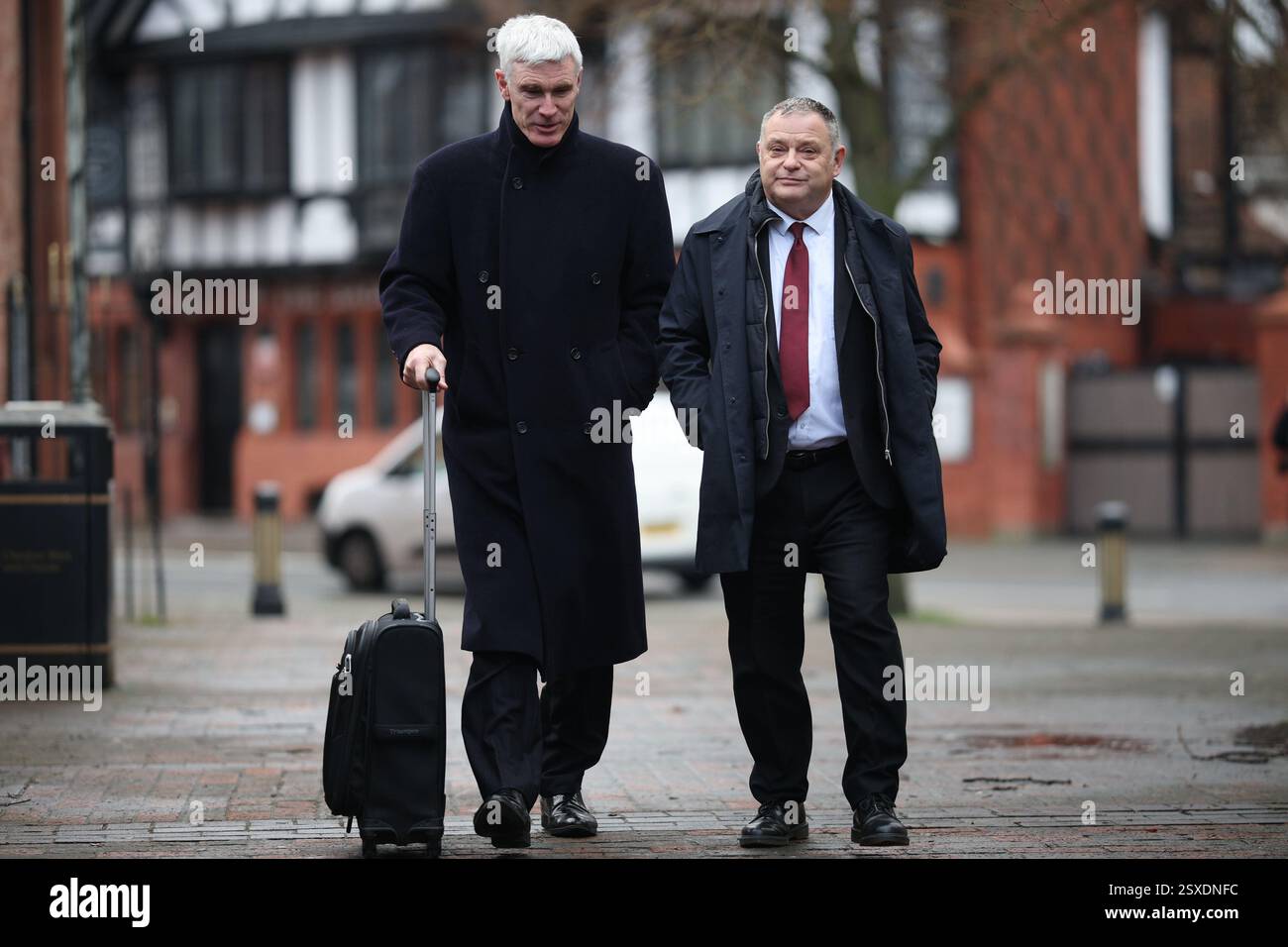 Chester, UK. 24th Feb, 2025. Mike Amesbury Sentencing. Chester Crown ...