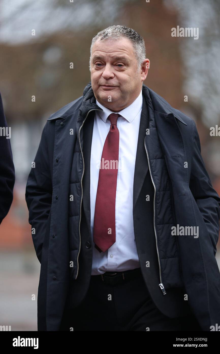 Chester, UK. 24th Feb, 2025. Mike Amesbury Sentencing. Chester Crown ...