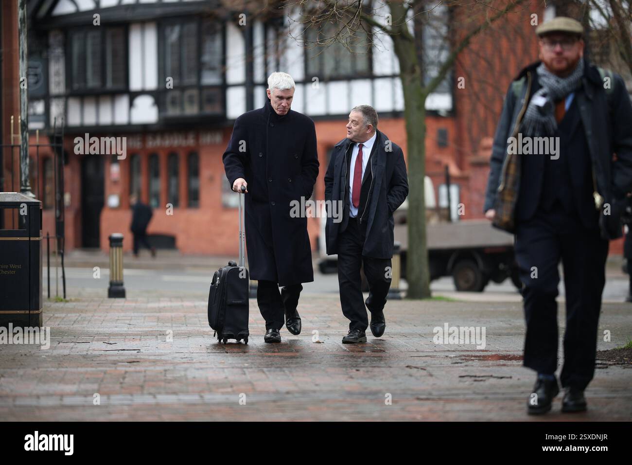Chester, UK. 24th Feb, 2025. Mike Amesbury Sentencing. Chester Crown ...