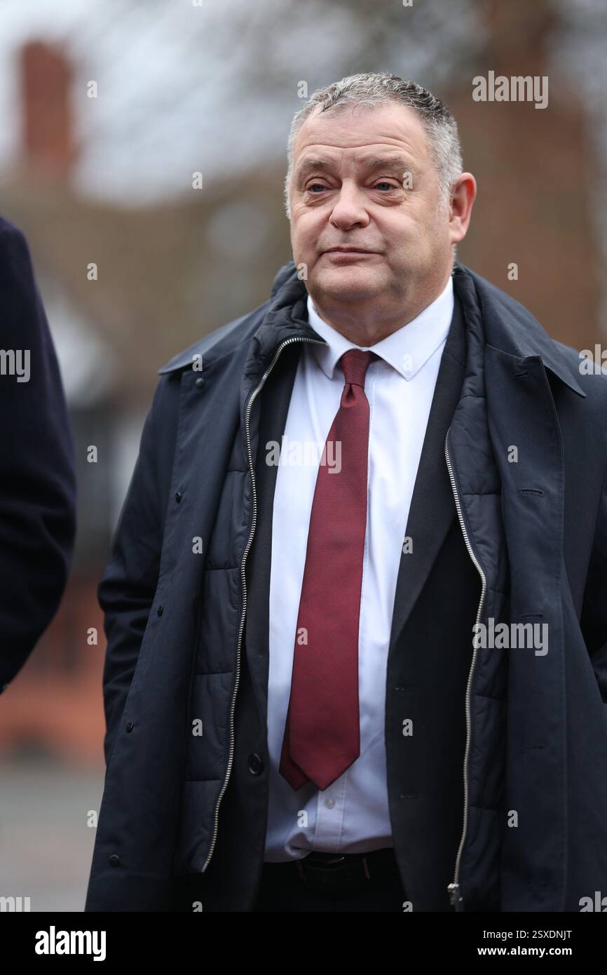 Chester, UK. 24th Feb, 2025. Mike Amesbury Sentencing. Chester Crown ...