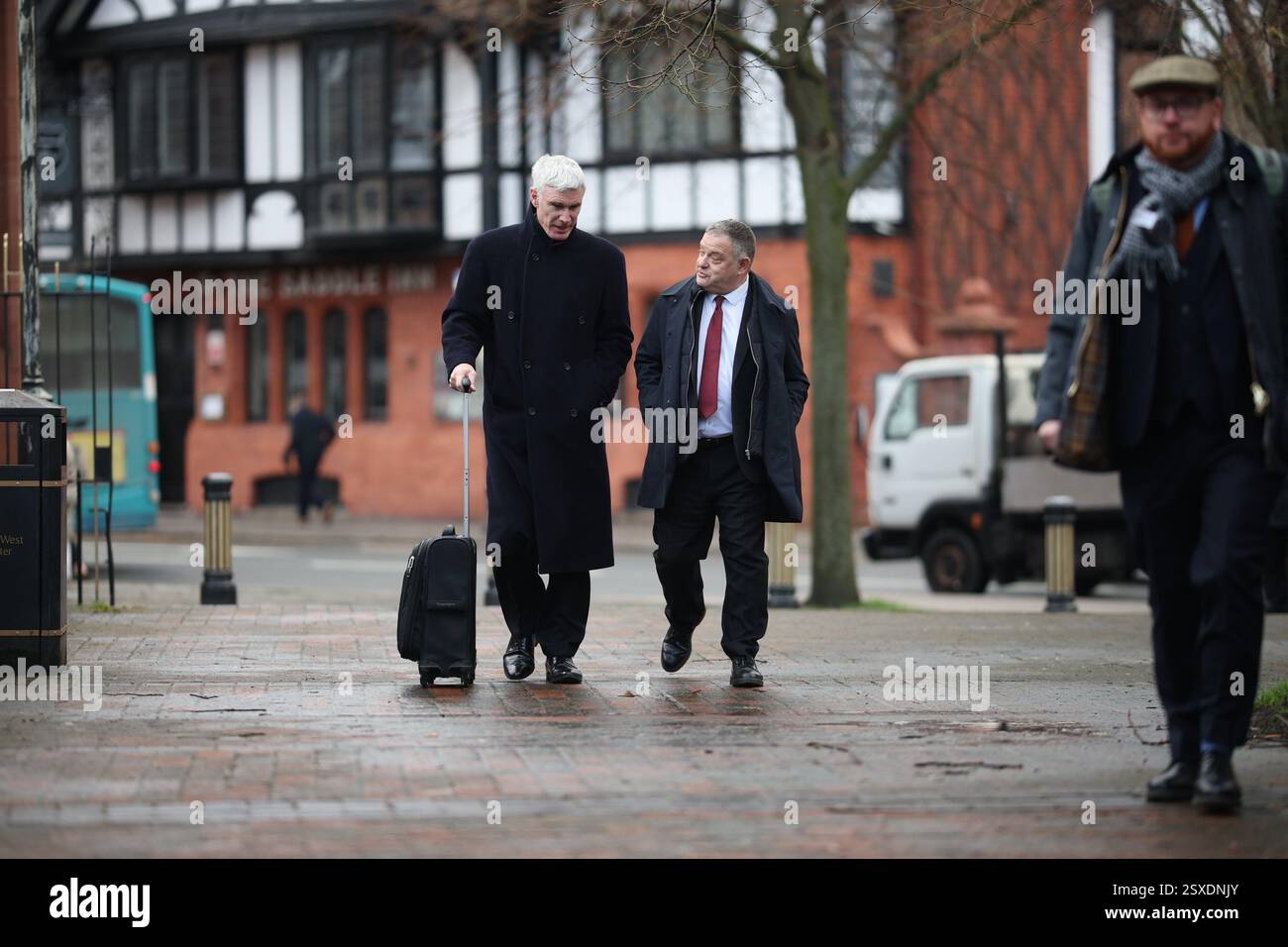 Chester, UK. 24th Feb, 2025. Mike Amesbury Sentencing. Chester Crown ...