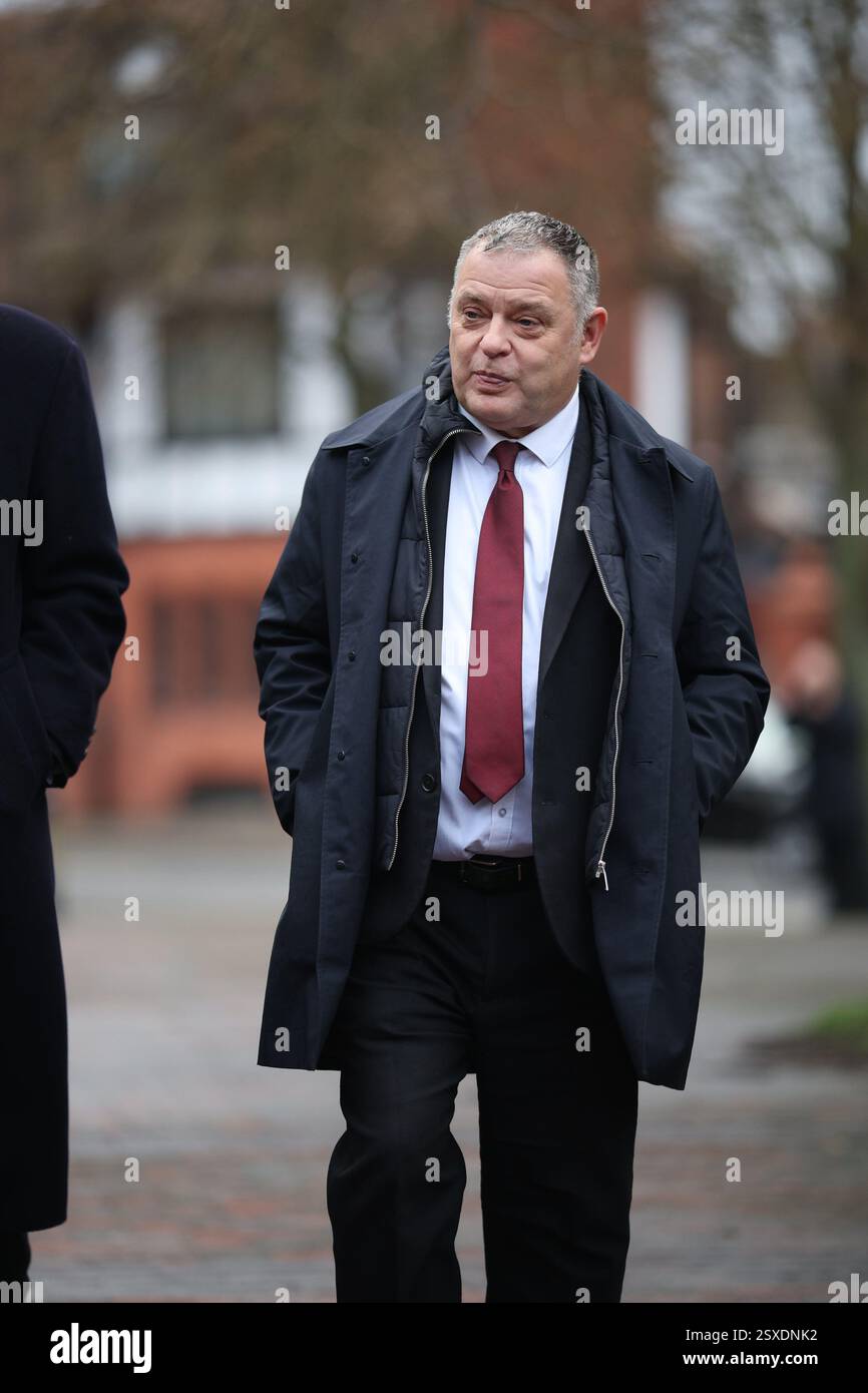 Chester, UK. 24th Feb, 2025. Mike Amesbury Sentencing. Chester Crown ...