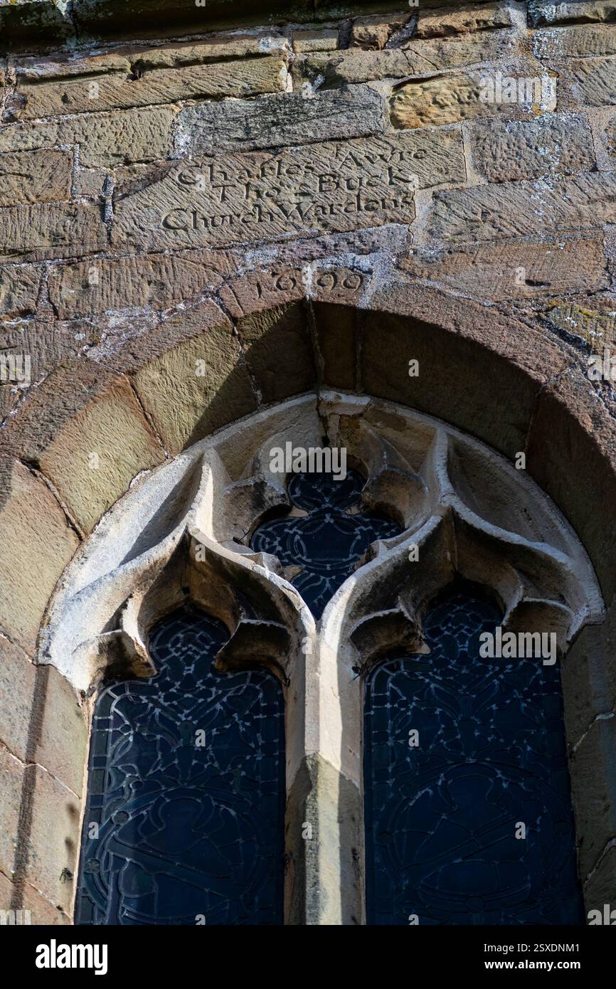 St Andrew's church, Awre stands on the highest ground of the Awre ...