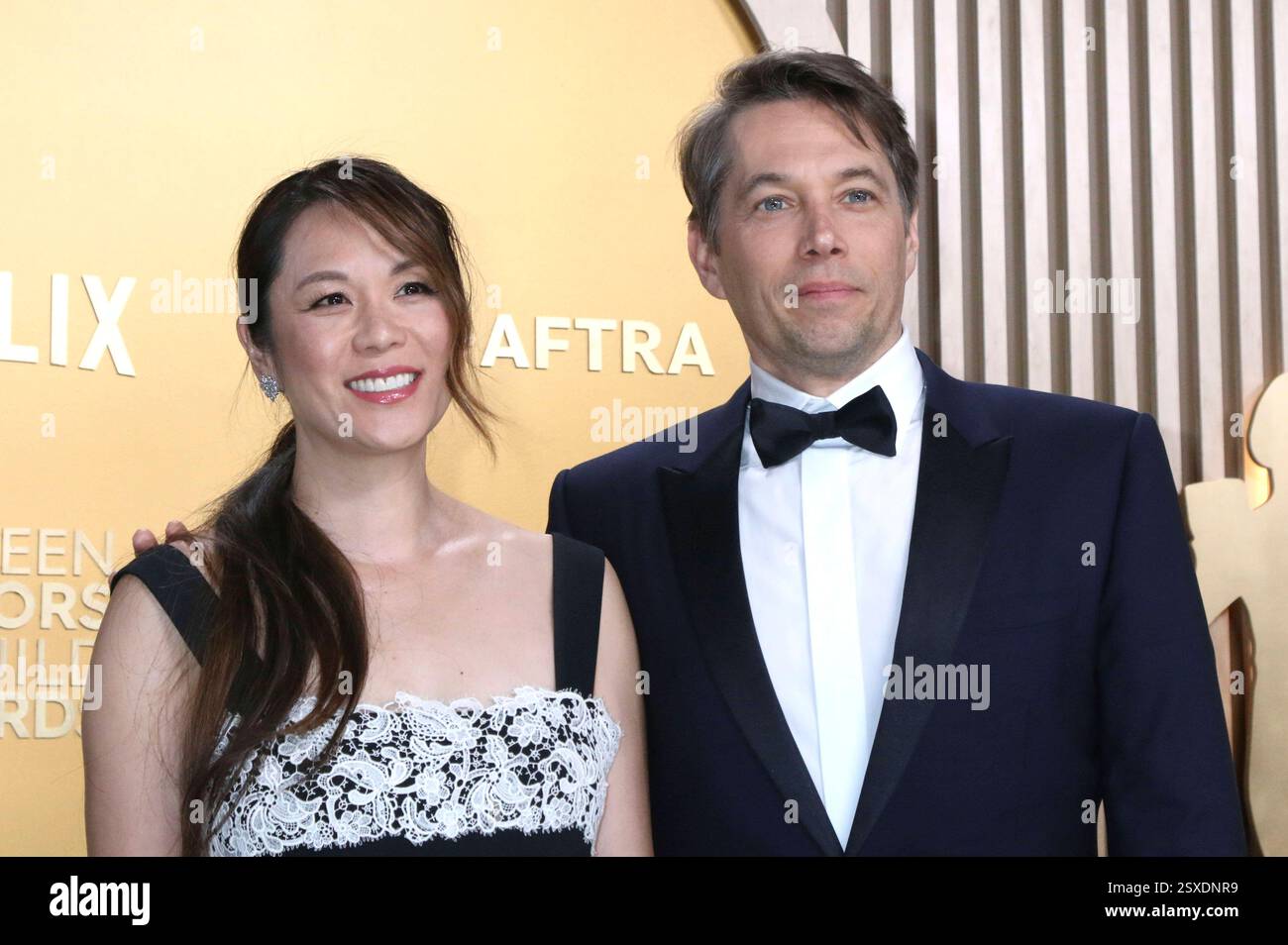 Samantha Quan und Sean Baker bei der Verleihung der 31. Screen Actors ...