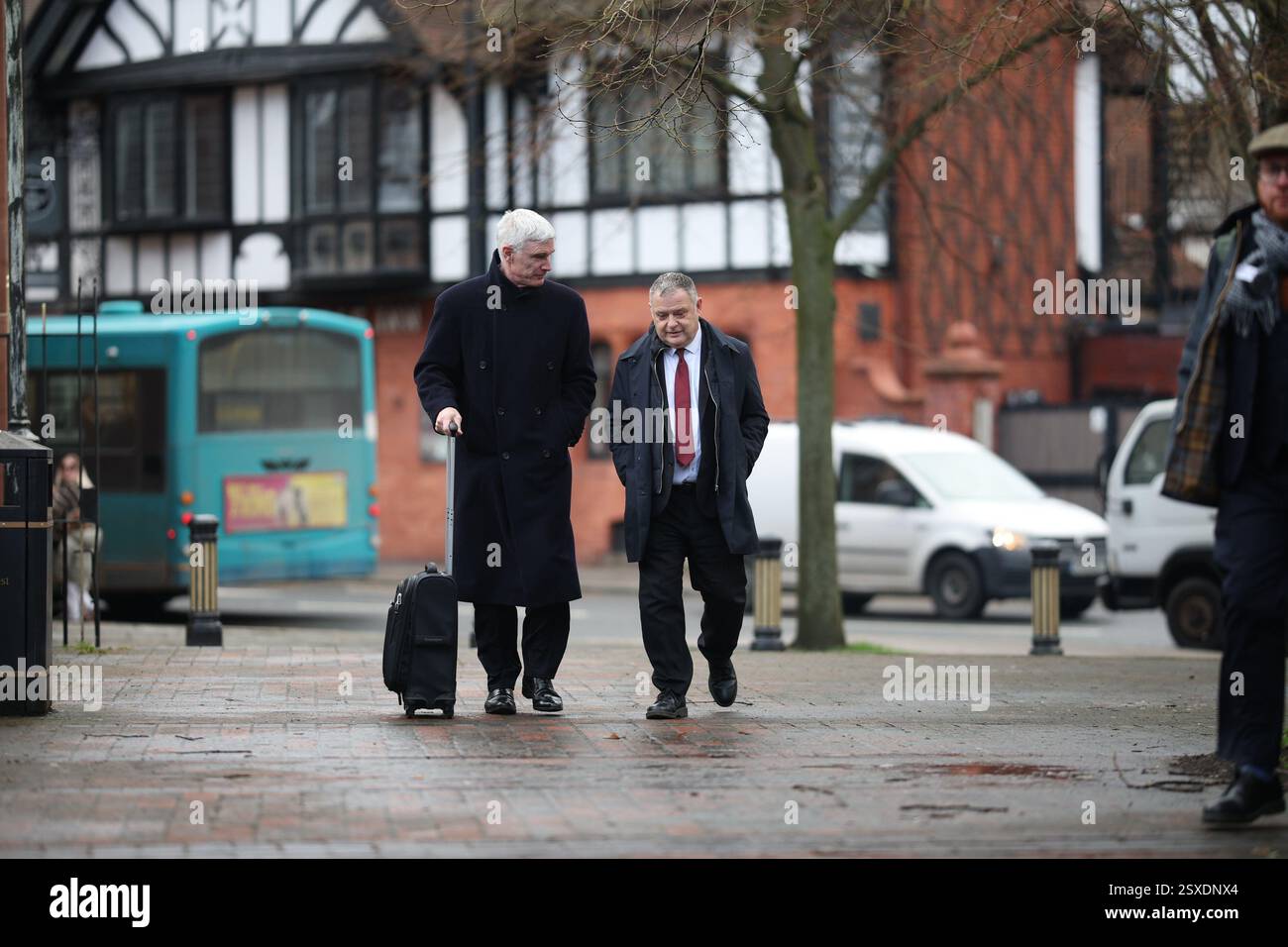 Chester, UK. 24th Feb, 2025. Mike Amesbury Sentencing. Chester Crown ...