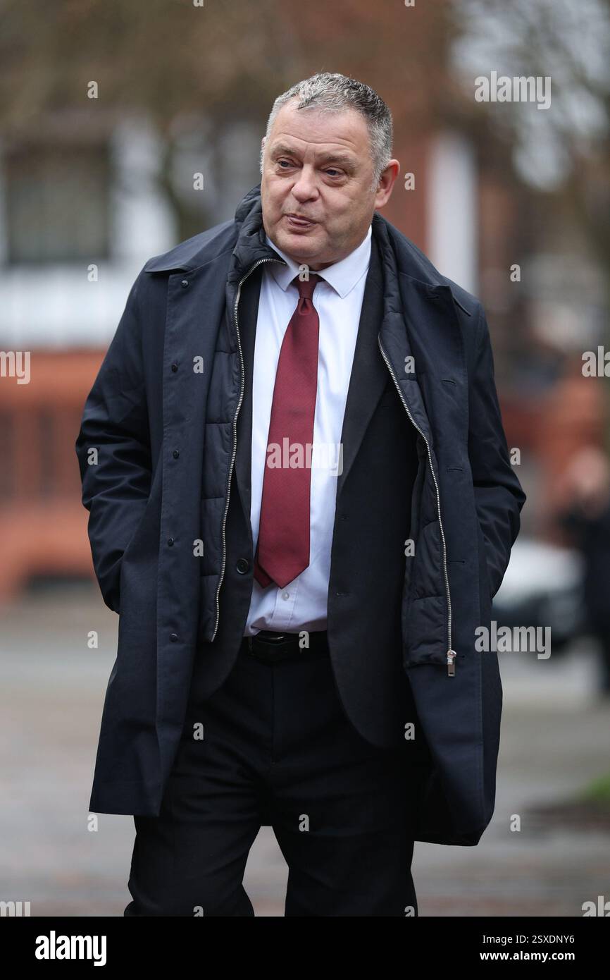 Chester, UK. 24th Feb, 2025. Mike Amesbury Sentencing. Chester Crown ...