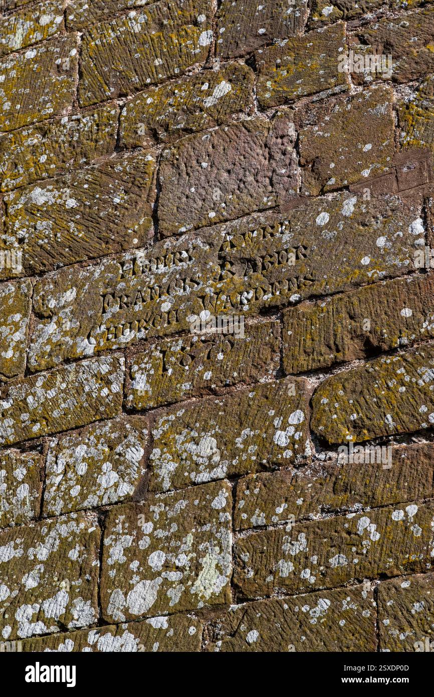 St Andrew's church, Awre stands on the highest ground of the Awre ...