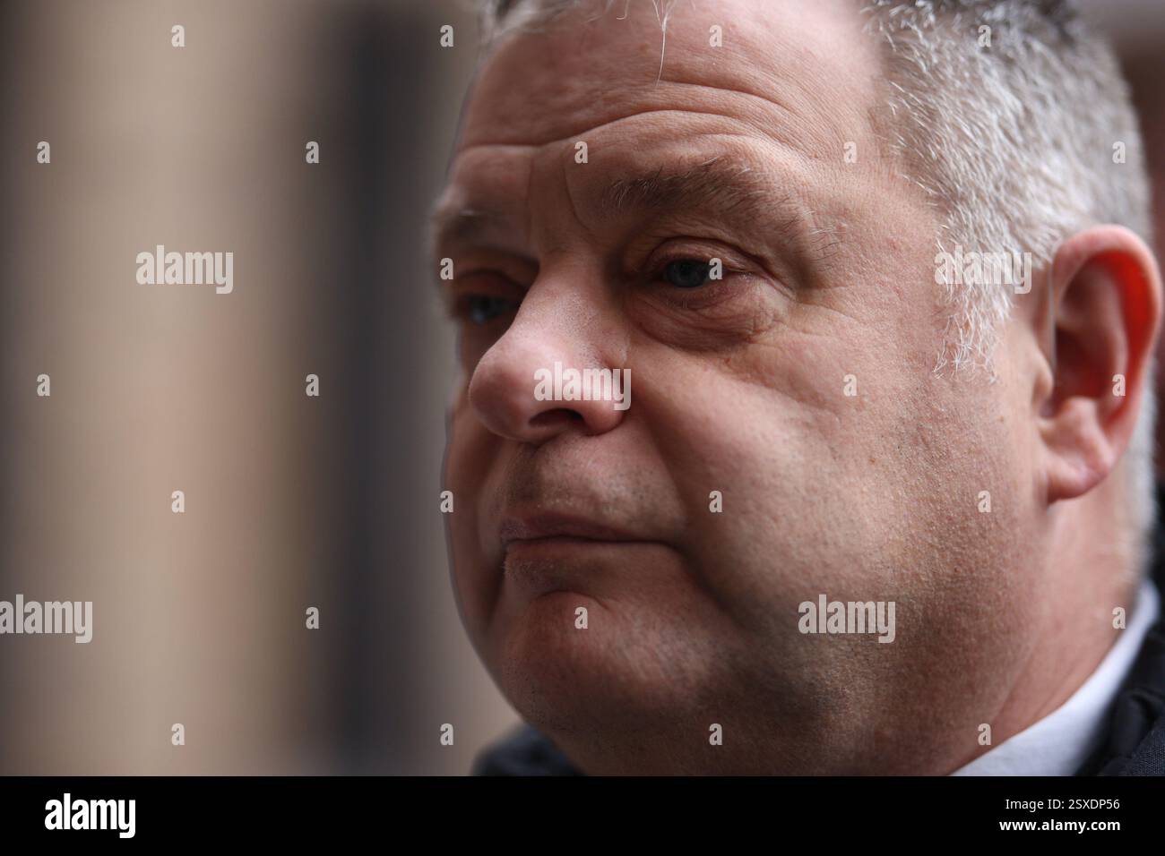 Chester, UK. 24th Feb, 2025. Mike Amesbury Sentencing. Chester Crown ...