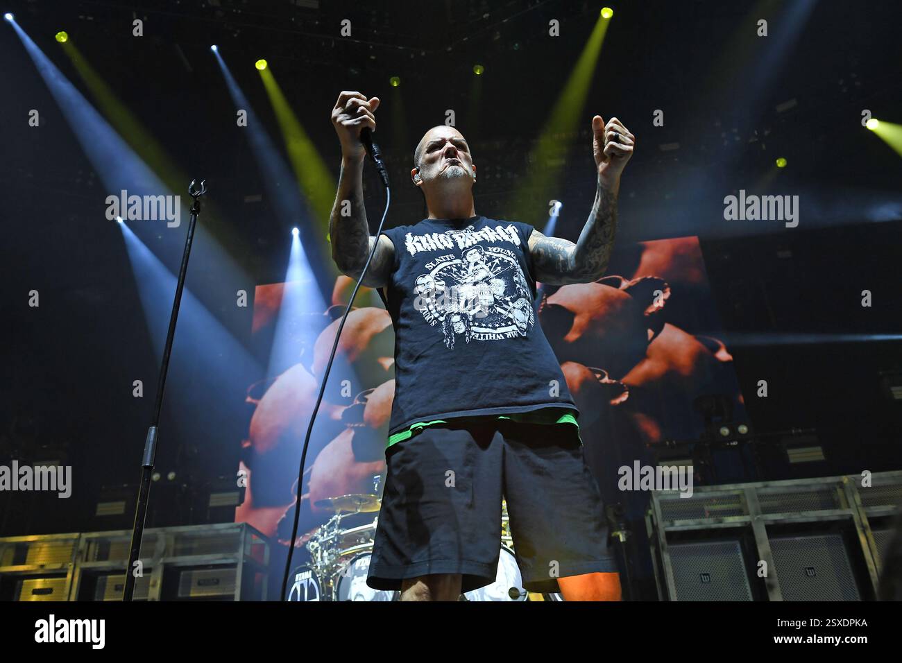 UK. 23rd Feb, 2025. BIRMINGHAM, ENGLAND - FEBRUARY 23: Phil Anselmo of ...