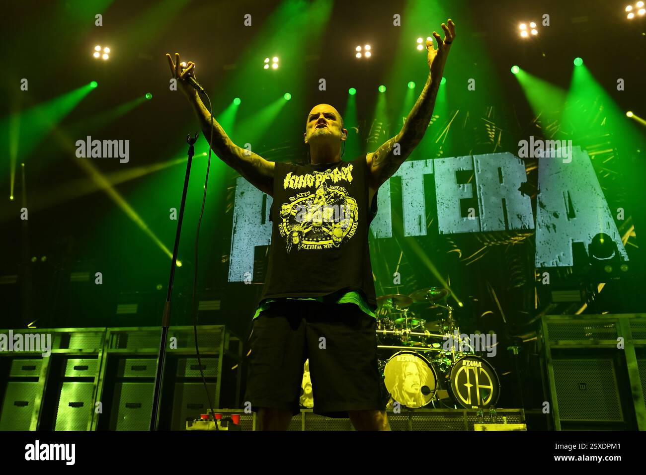 UK. 23rd Feb, 2025. BIRMINGHAM, ENGLAND - FEBRUARY 23: Phil Anselmo of ...