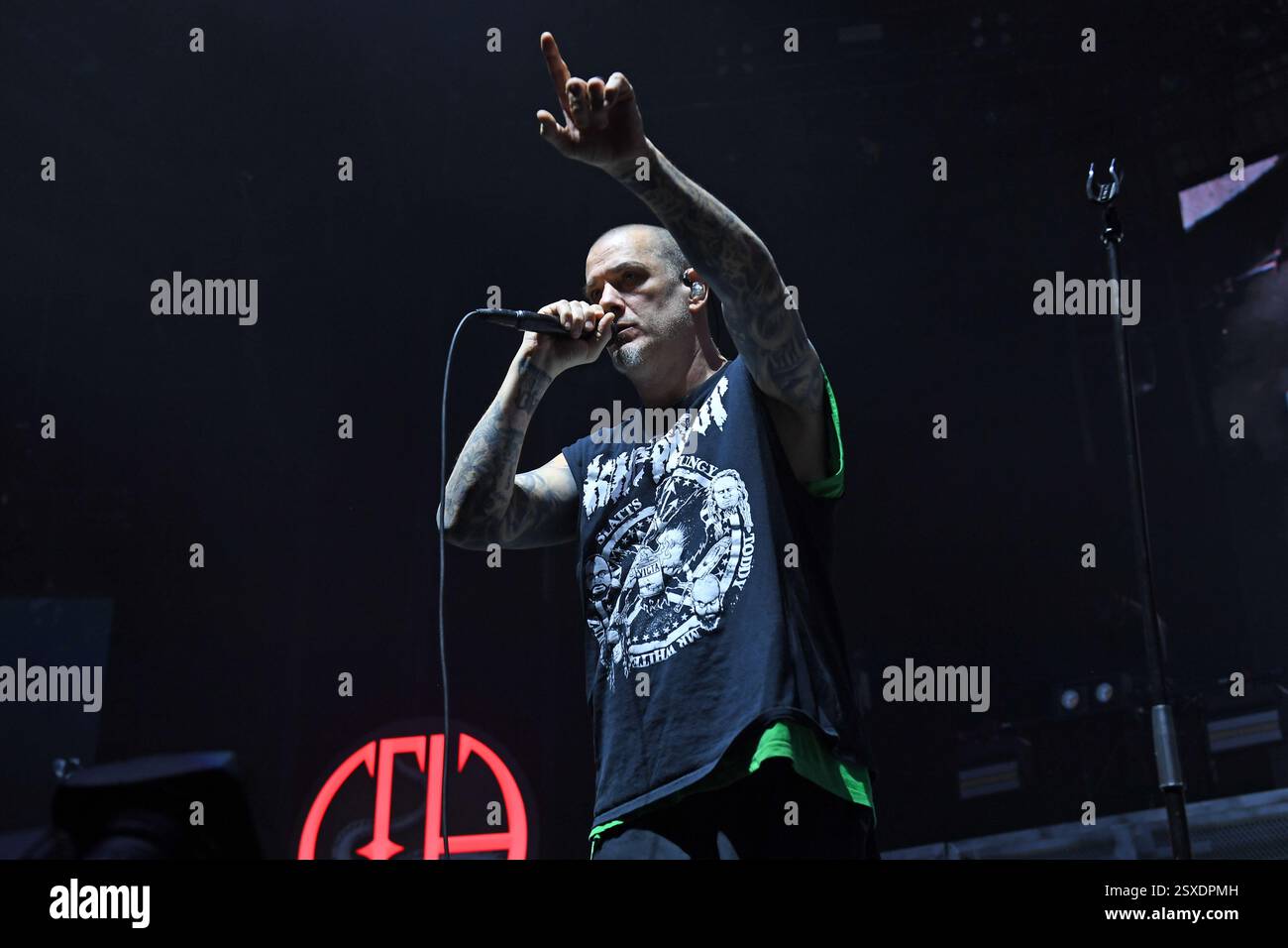 UK. 23rd Feb, 2025. BIRMINGHAM, ENGLAND - FEBRUARY 23: Phil Anselmo of ...