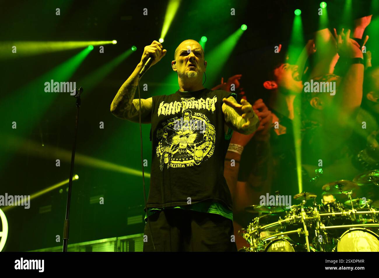 UK. 23rd Feb, 2025. BIRMINGHAM, ENGLAND - FEBRUARY 23: Phil Anselmo of ...