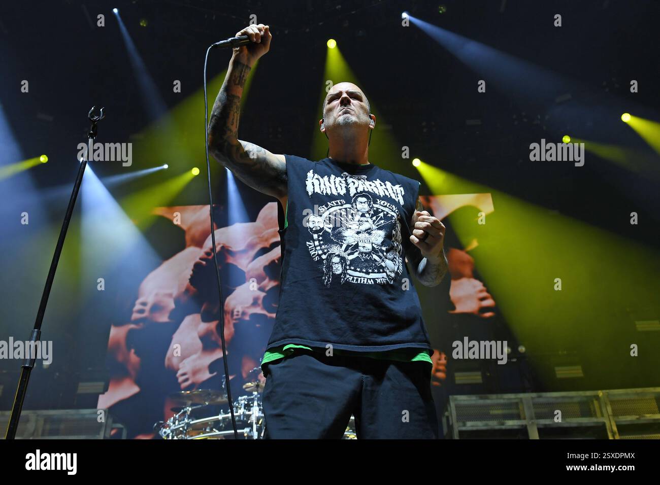 UK. 23rd Feb, 2025. BIRMINGHAM, ENGLAND - FEBRUARY 23: Phil Anselmo of ...