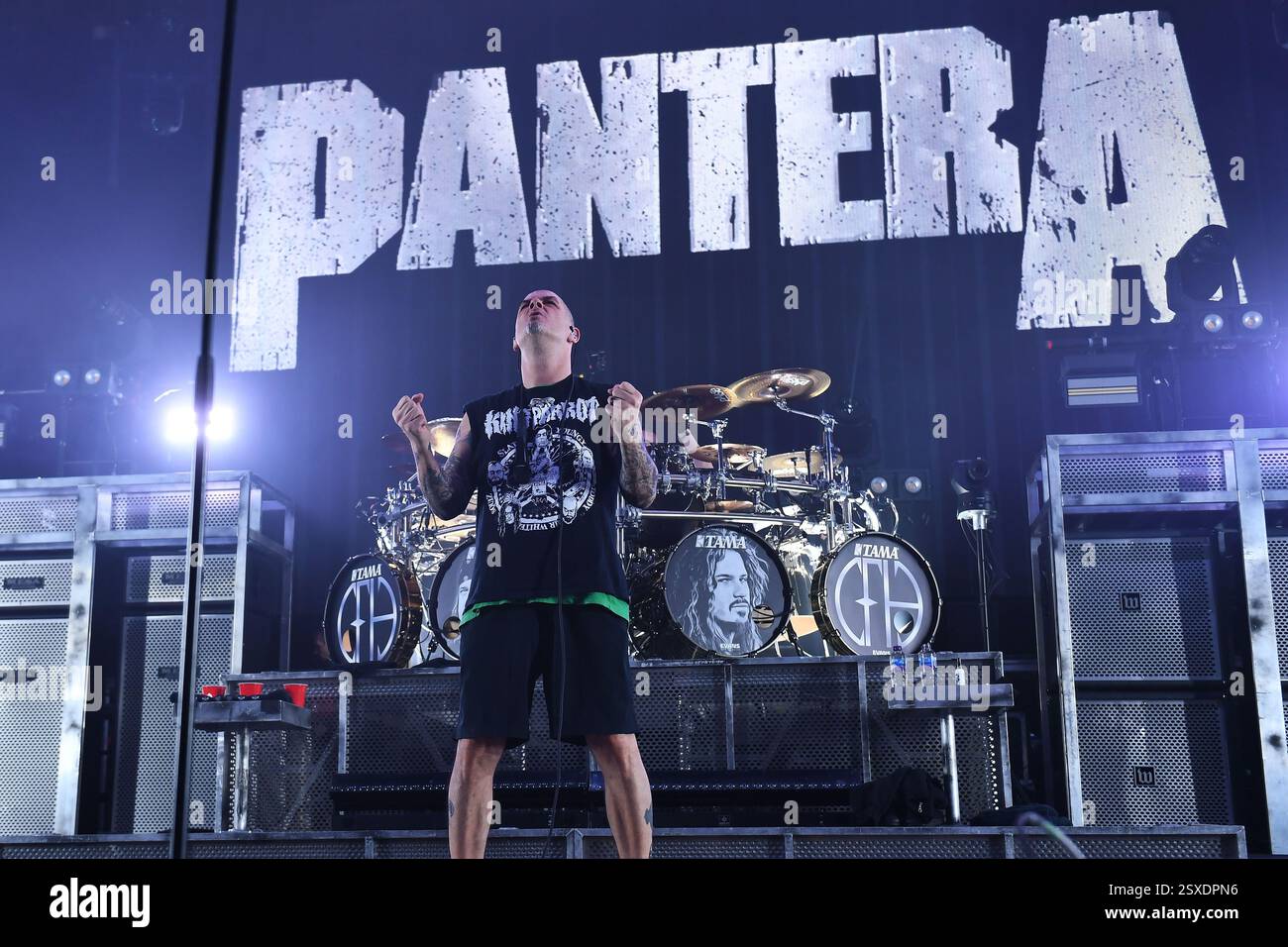 UK. 23rd Feb, 2025. BIRMINGHAM, ENGLAND - FEBRUARY 23: Phil Anselmo of ...