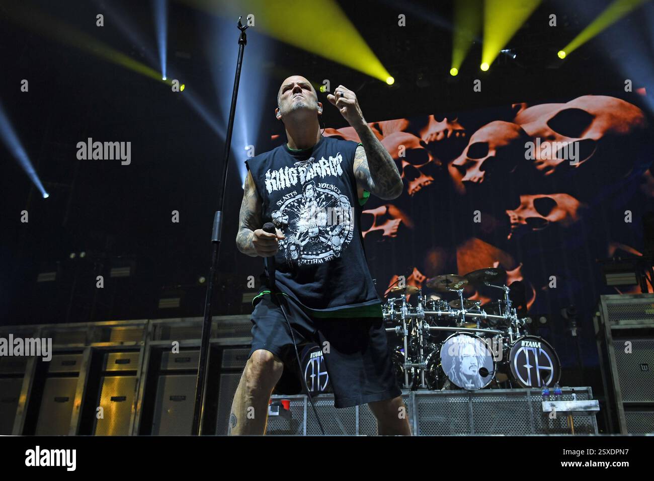 UK. 23rd Feb, 2025. BIRMINGHAM, ENGLAND - FEBRUARY 23: Phil Anselmo of ...