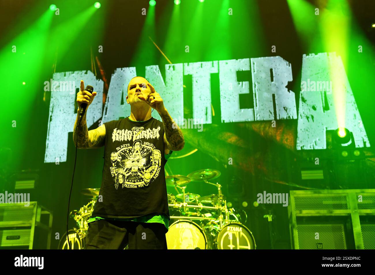 UK. 23rd Feb, 2025. BIRMINGHAM, ENGLAND - FEBRUARY 23: Phil Anselmo of ...