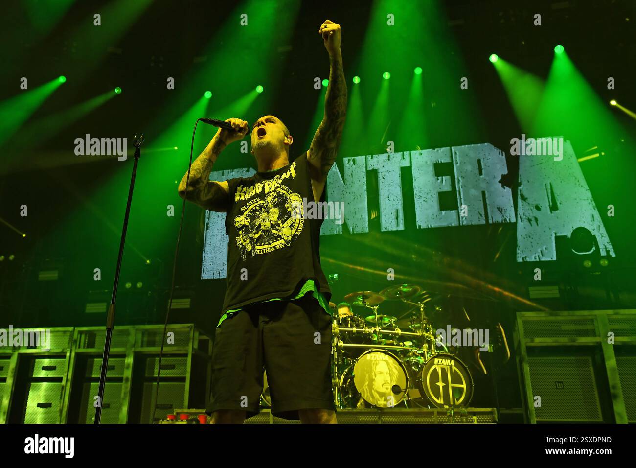 UK. 23rd Feb, 2025. BIRMINGHAM, ENGLAND - FEBRUARY 23: Phil Anselmo of ...
