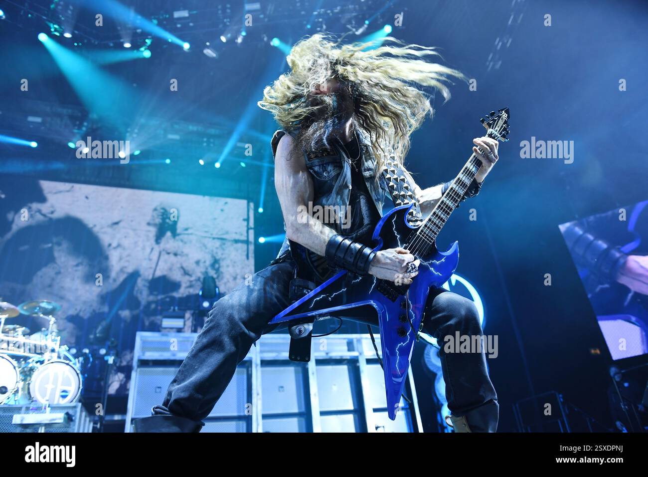 UK. 23rd Feb, 2025. BIRMINGHAM, ENGLAND - FEBRUARY 23: Zakk Wylde of ...