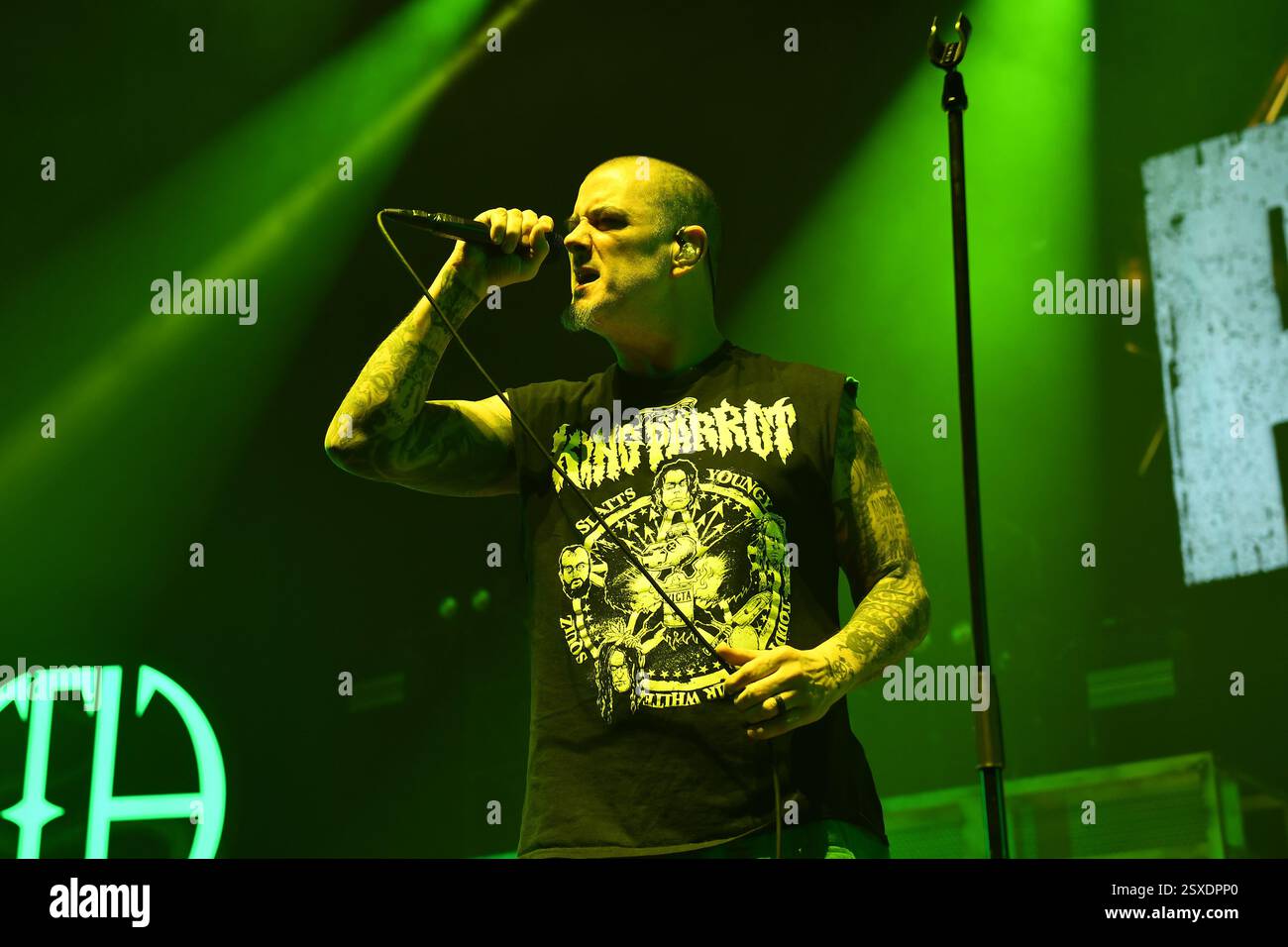 UK. 23rd Feb, 2025. BIRMINGHAM, ENGLAND - FEBRUARY 23: Phil Anselmo of ...